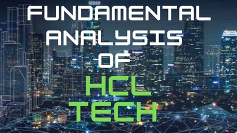 Fundamental Analysis Of Hcl Technologies