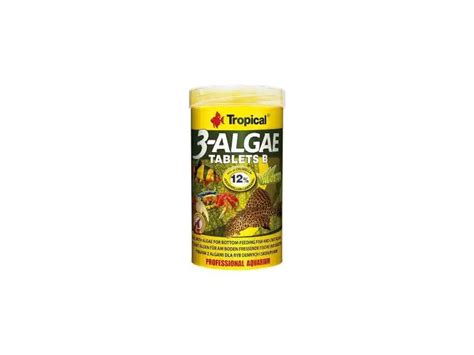 Tropical 3 Algae Tablets B 50ml 36g Alias Acquari Vendita Pesci On Line