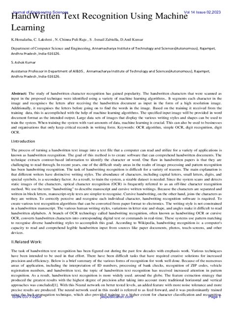 Fillable Online Handwritten Text Recognition Using Machine Learning Fax