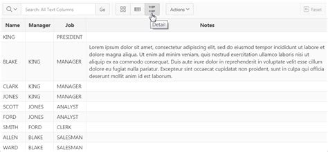 Managing Interactive Grid Attributes