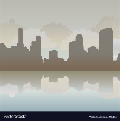 Town Royalty Free Vector Image Vectorstock
