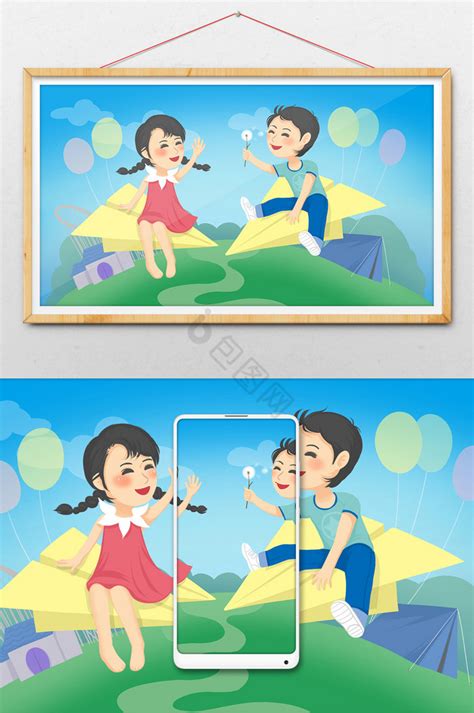 坐飞机男孩图片 坐飞机男孩素材免费下载 包图网
