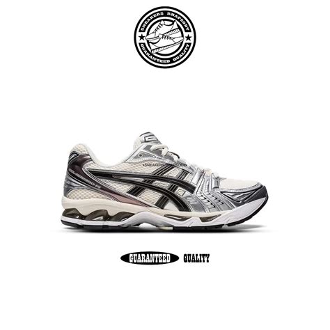 Jual Asics Gel Kanayo 14 Cream Black Metallic Shopee Indonesia