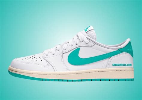 Air Jordan 1 Low OG Washed Teal Releases Summer 2025 Sneakers Cartel