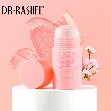 DR RASHEL Whitening Complex Pink Mineral Clay Mask Stick Skin Care Eshaistic Pk
