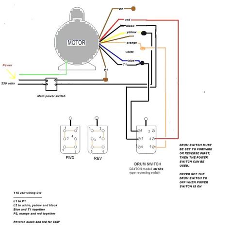 Baldor 5hp 220 Motor 4 Wire Wiring Diagrams 1 Phase Baldor W
