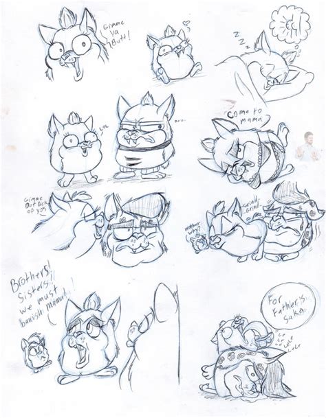 Mama Tattletail Sketches By Happychipmuk On Deviantart
