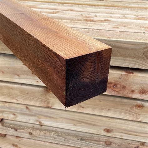 100mm 4inch Posts Timber Posts Ce Clarke Fencing