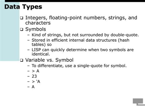 Ppt Lisp Lecture Note 7 Powerpoint Presentation Free Download Id 4099548