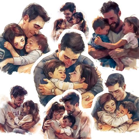 아빠와 아이 다꾸 폰꾸 빈티지 인테리어 인스타 인스 감성 스티커