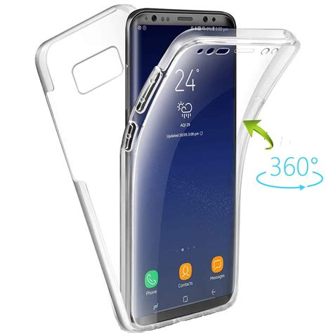 เคสโทรศัพท์มือถือ Tpu นิ่ม แบบใส ปกป้องแบบเต็ม 360 องศา สำหรับ Samsung