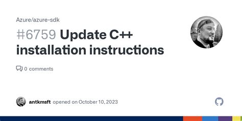 Update C Installation Instructions · Issue 6759 · Azureazure Sdk