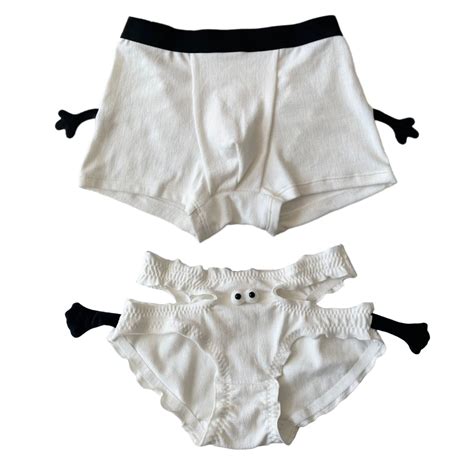 Tegongse Magnetic Hand In Hands Matching Underwear For Couples With