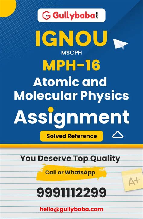 Atomic And Molecular Physics Gullybaba Publishing House Pvt Ltd