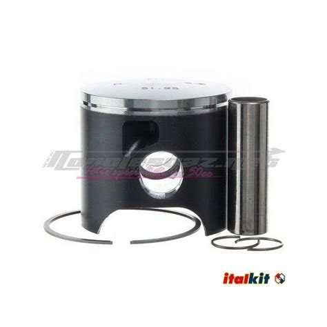 Piston ITALKIT Ø52mm course longue axe 14mm AM6 Derbi