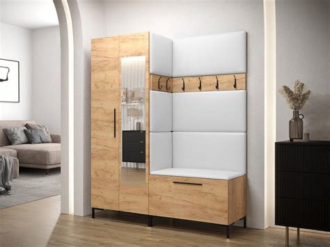 Mirjan24 Garderoben Set Zilion Ix Komplett Set Schrank Mit Spiegel