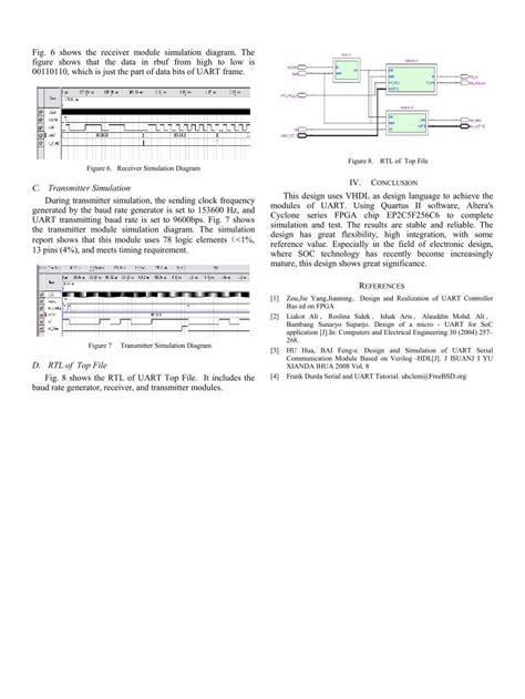 Pdf Design And Simulation Of Uart Serial And Simulation Of Uart