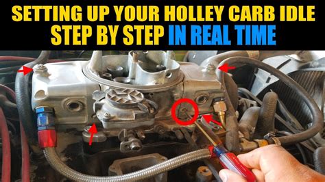 How To Set Idle Speed