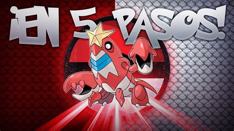 PokÉmon ¡crawdaunt En 5 Pasos Youtube