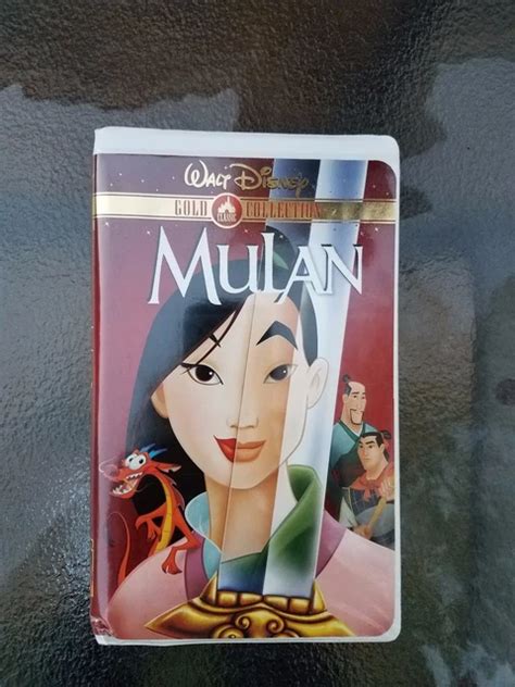 Mulan Walt Disney Masterpiece Collection Animated Vhs Video Tape My