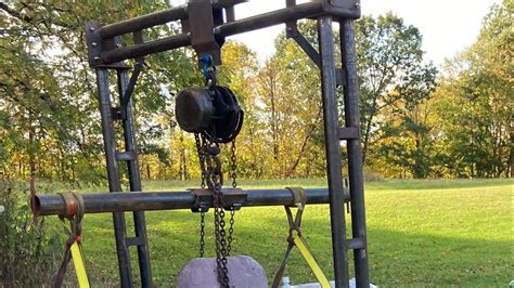 Disassembling The Mobile Gantry Crane Youtube