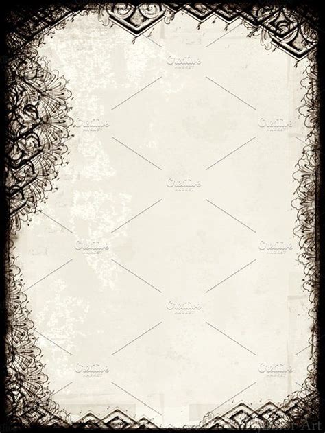 Grunge Textured Retro Style Frame