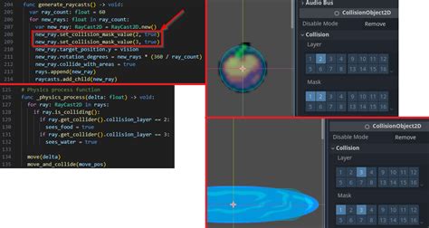 Raycast2d Detecting Collision Layers Masks Help Programming Godot Forum