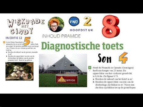 V H Diagnostische Toets Som In E Editie Inhoud Van Piramide