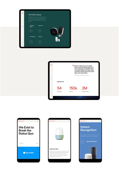Audio UX On Behance
