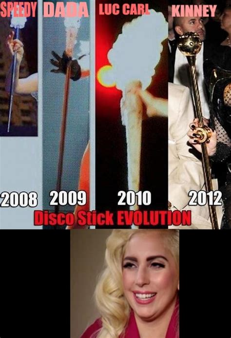 Disco Stick Evolution Lady Gaga Fan Art 29859642 Fanpop