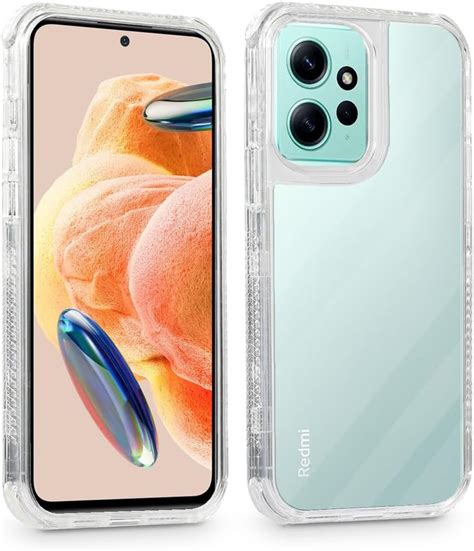 Yapanizcel Funda Para Xiaomi Redmi Note 12 4g Case Uso Rudo