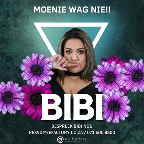 Rex Van Deventer On Linkedin Bespreek Die Immer Gewilde Bibi Vandag Nog Vir Jou Geleentheid