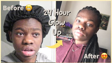 24 Hour Glow Up Transformation Hair Nails Skincare Youtube