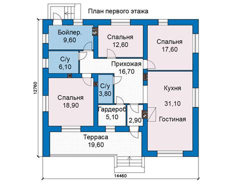 Проект кирпичного дома 49 10 Интернет магазин Готовые