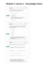 Module Lesson Docx Module Lesson Knowledge Check Module