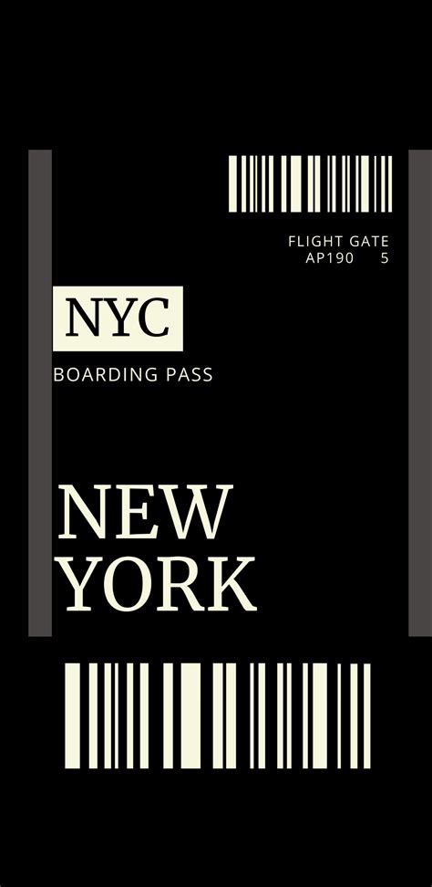 Free Printable Boarding Pass Templates To Edit Online