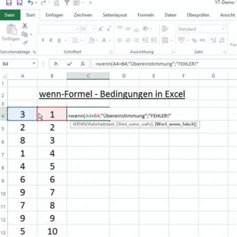 Wenn Formel Bedingungen In Excel Makeitpossiblede