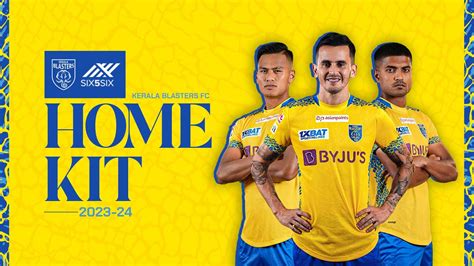 Kerala Blasters Fc Home Kit Launch 2023 24 Kerala Blasters Youtube