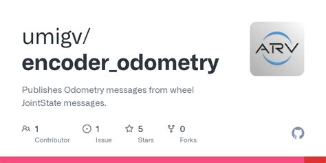 github umigv encoder odometry publishes odometry messages from wheel