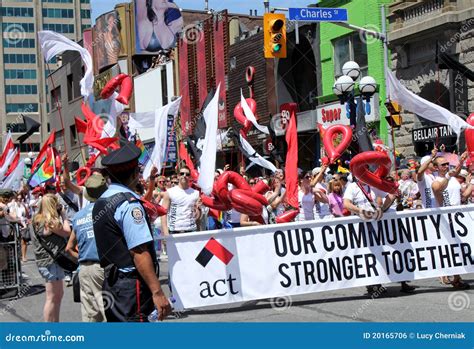 Annual Pride Parade In Toronto Editorial Photo Image Of Events