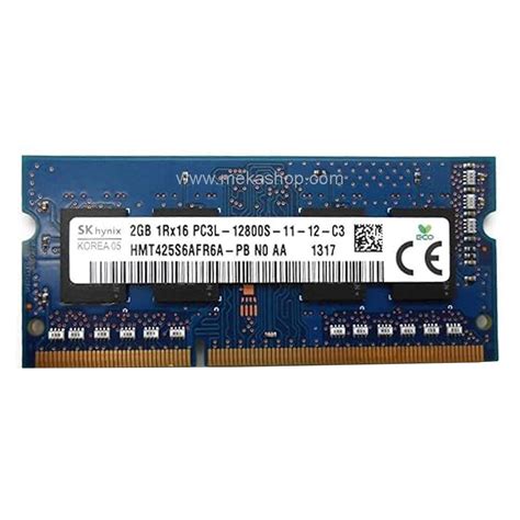 رم لپ تاپ هاینیکس Sk Hynix Ddr3 1600mhz Pc3 Cl11 2gb فروش آنلاین و قیمت قطعات لپ تاپ مکاشاپ