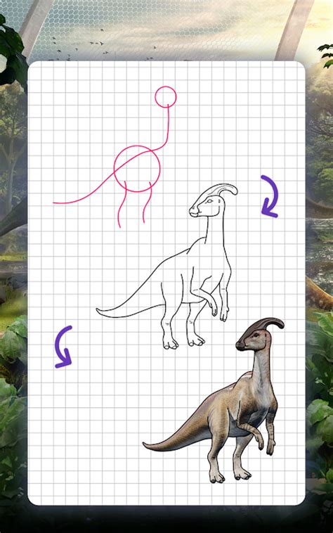 How To Draw Dinosaurs Step By Step Lessons Apk For Android Download
