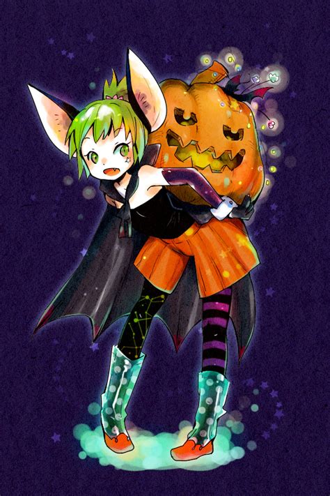Safebooru 1girl Asymmetrical Legwear Bare Shoulders Bat Ears Bat Girl