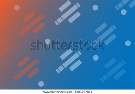 Colorful Geometric Backgroundrectangular Shape Background Stock Vector
