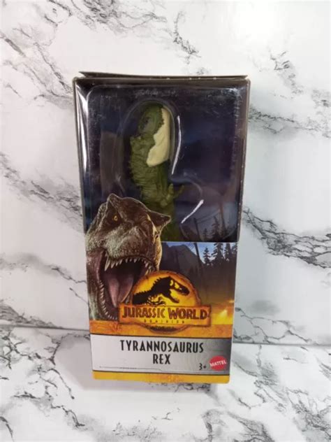 JURASSIC WORLD DOMINION 6 Inch Tyrannosaurus Rex Dinosaur Figure Mattel