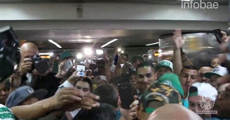 Los Jugadores Del Palmeiras Fueron Recibidos Como Héroes Después De La
