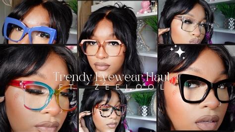 Trendy Eyewear Haul Ft Zeelool Youtube