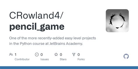 Github Crowland Pencil Game One Of The More Recently Added Easy