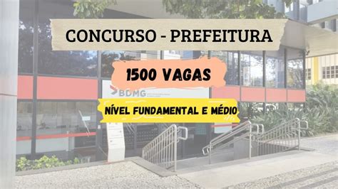 Vagas Que Não Exigem Experiência Prefeitura Abre Processo Seletivo
