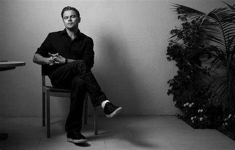 Leonardo Dicaprio Black And White Wallpapers Wallpaper Cave